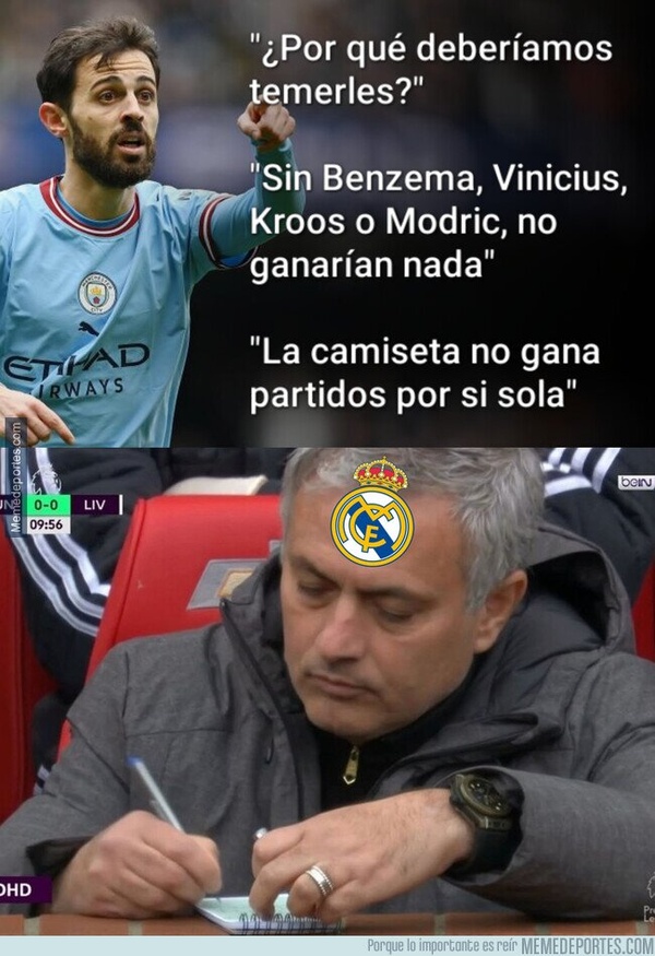 Los Mejores Memes Del Madrid Manchester City