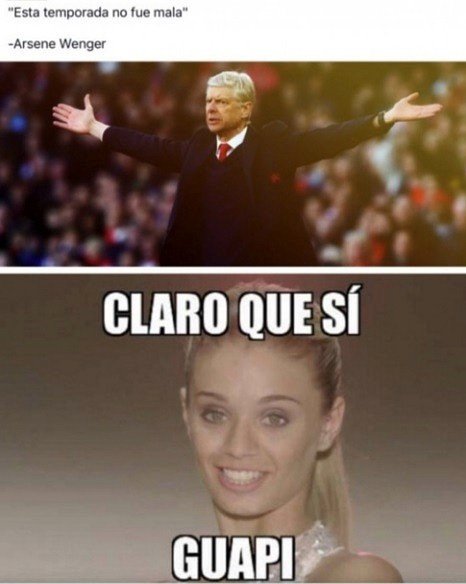 Los mejores 'memes' de la carrera de Wenger