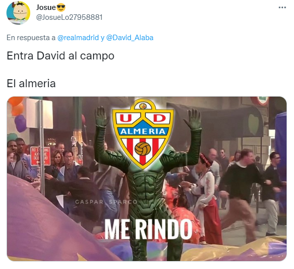 Los mejores memes del Almería-Real Madrid