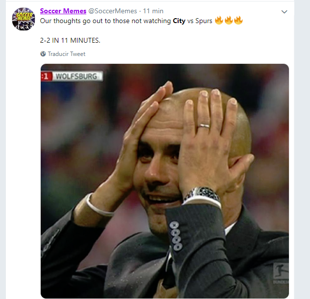 Los mejores 'memes' del City-Tottenham