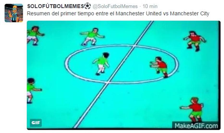 Los memes del Manchester United-Manchester City