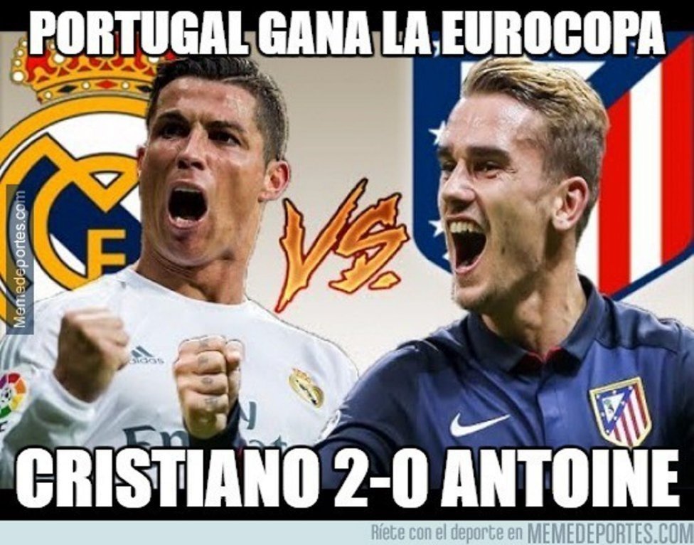 Los mejores memes de la final de la Eurocopa