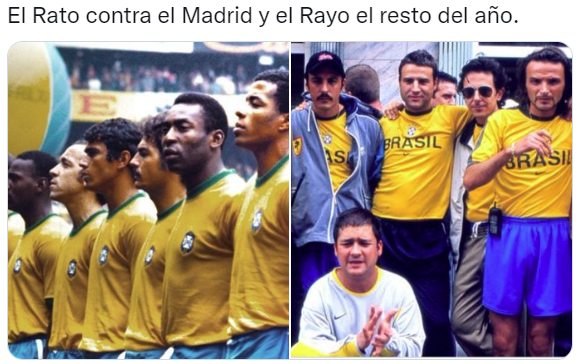 Los mejores memes del Rayo Vallecano-Real Madrid