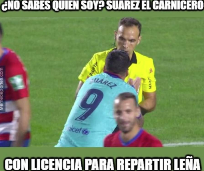 Los mejores 'memes' del Granada-Barcelona