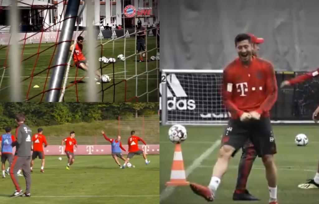 Así la clavan James, Lewandowski y compañía