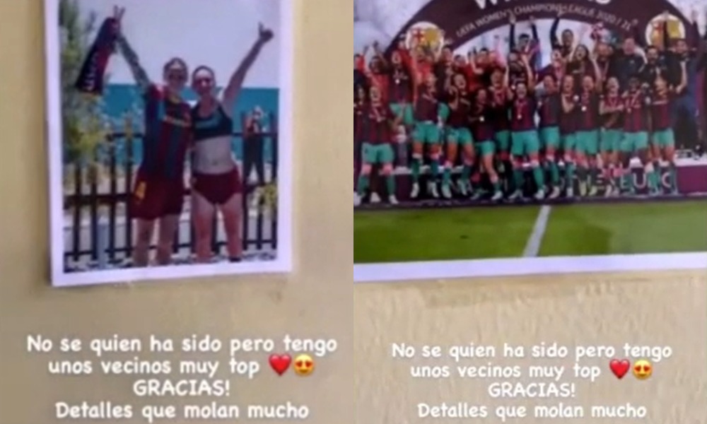 La bonita sorpresa que le dieron a Mapi León sus vecinos