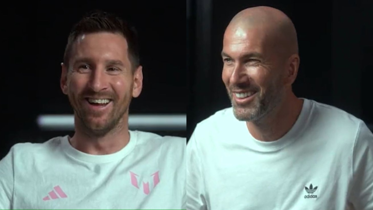Zidane y Messi, de '10' a '10': "Es una pena no haber podido jugar juntos"