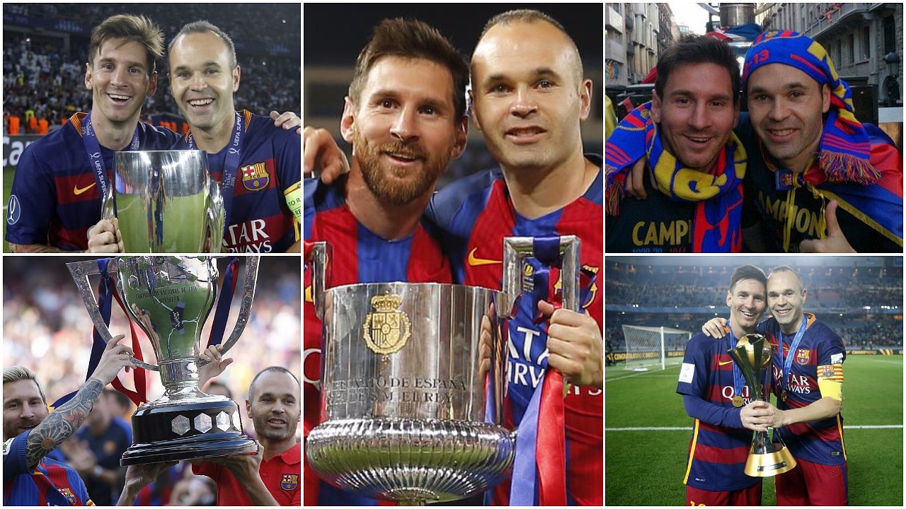 Leyendas: Iniesta y Messi, los más laureados de la historia del Barça