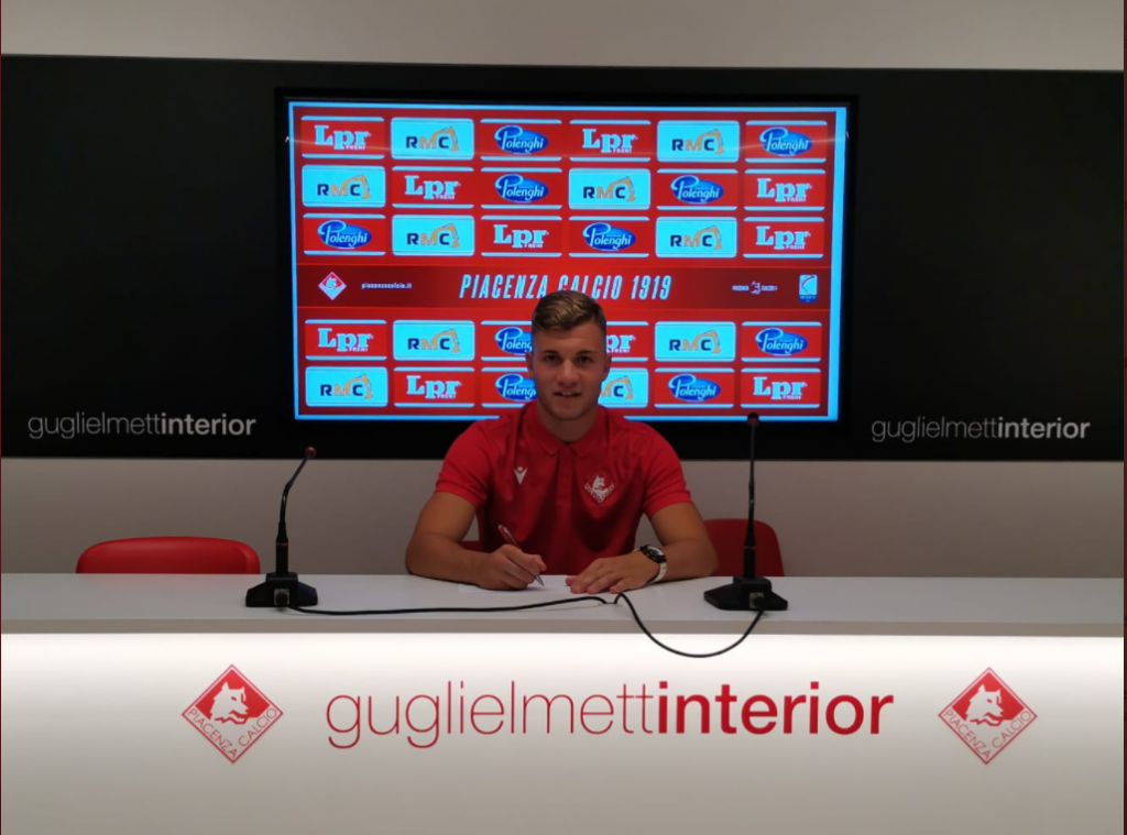 El Piacenza da la bienvenida a Nicolò Armini