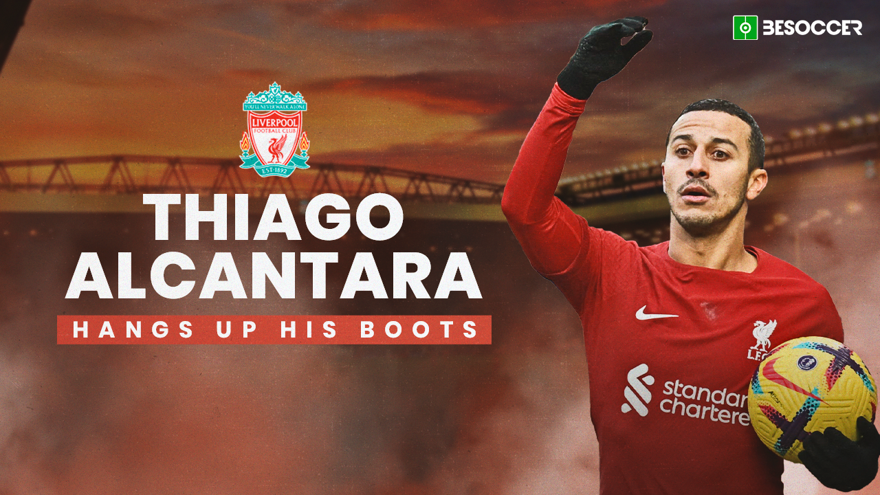 OFFICIAL: Thiago confirms his retirement from professional football