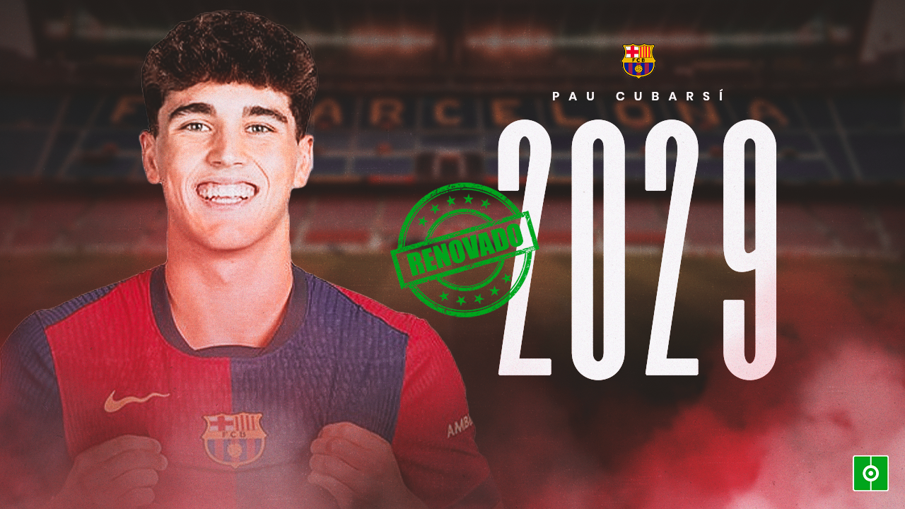 OFICIAL: Cubarsí assina novo contrato com o Barça até 2029