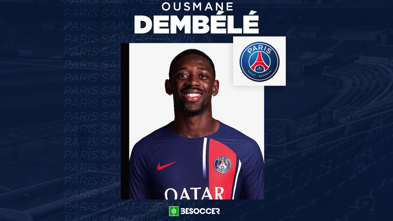 OFICIAL: Dembélé assina contrato com o PSG até 2028