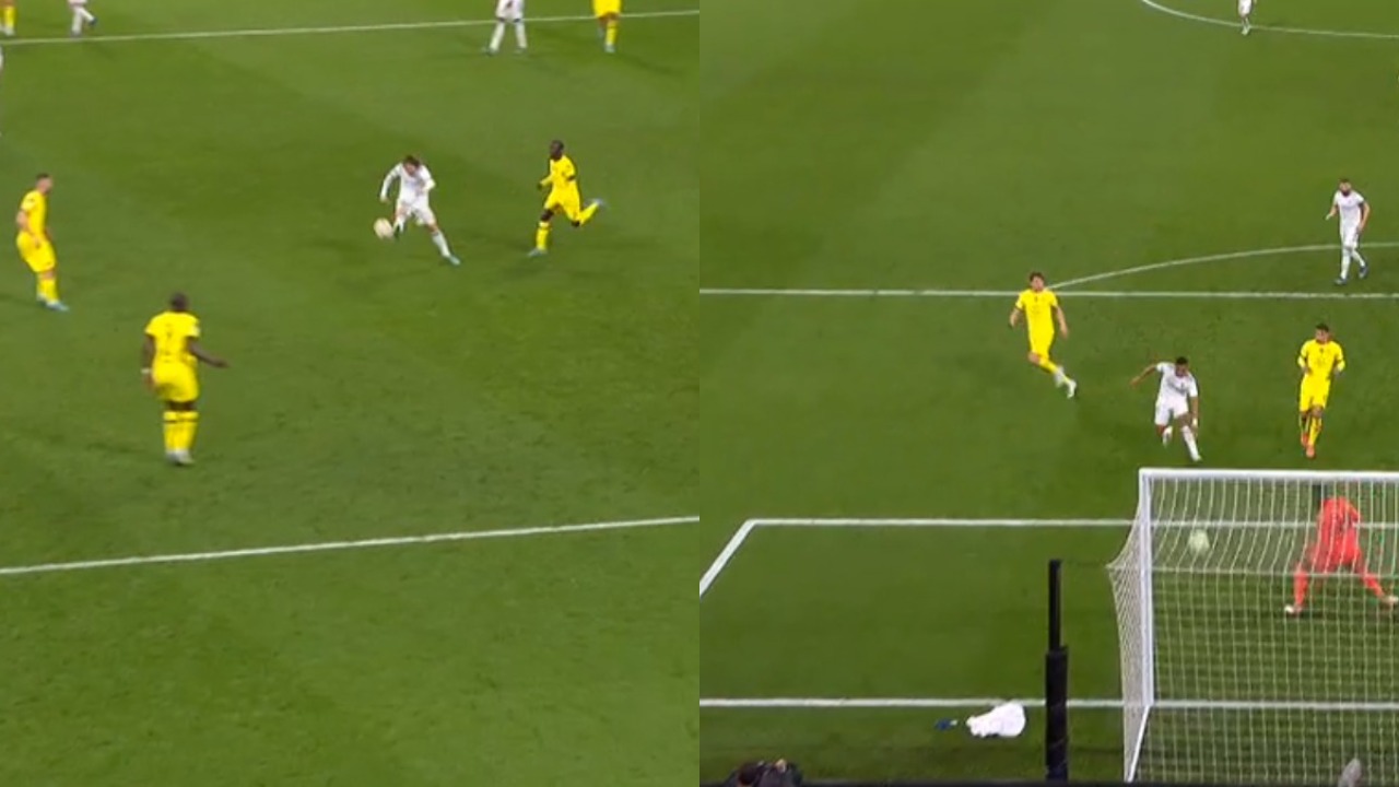 Rodrygo llegó y besó el santo: revivió al Madrid tras un centro con el ...