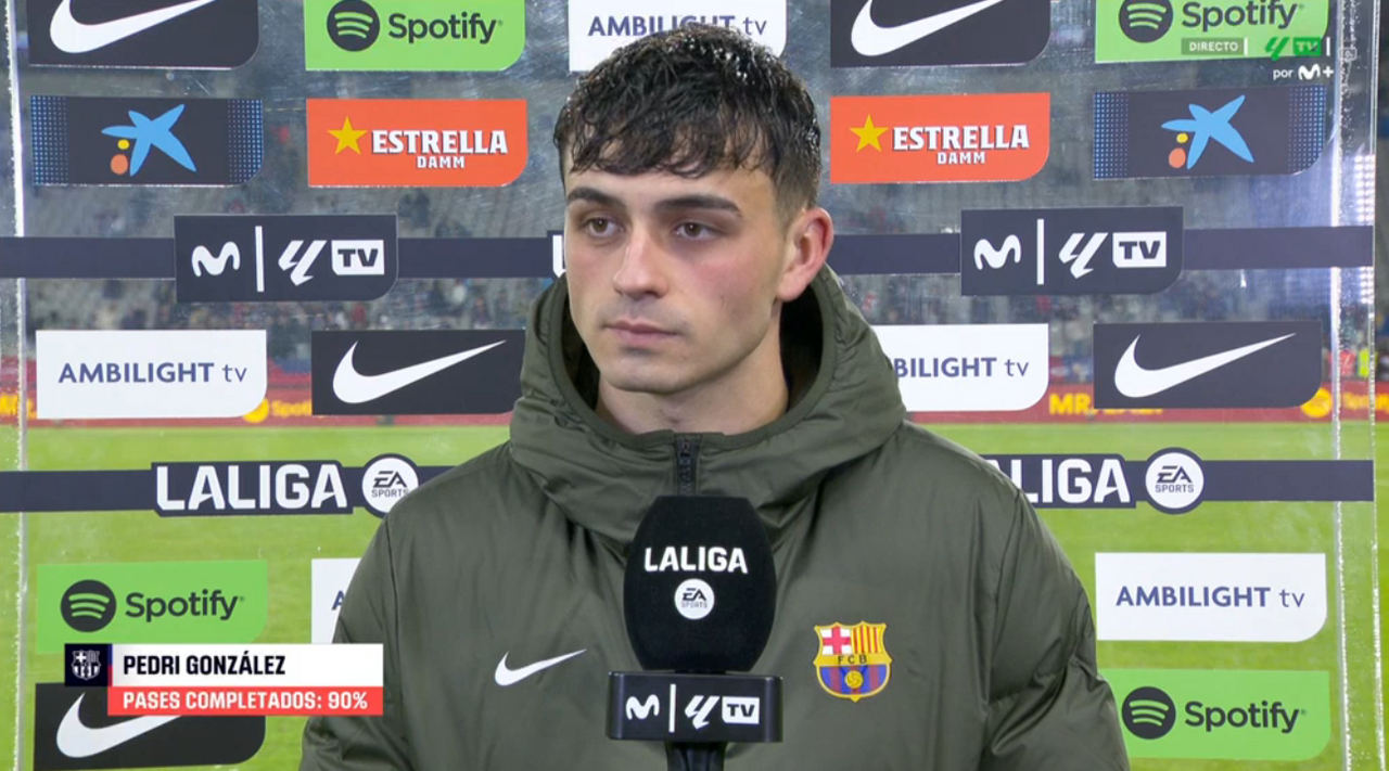 Pedri hace autocrítica: "Perdí balones, me falta ritmo"