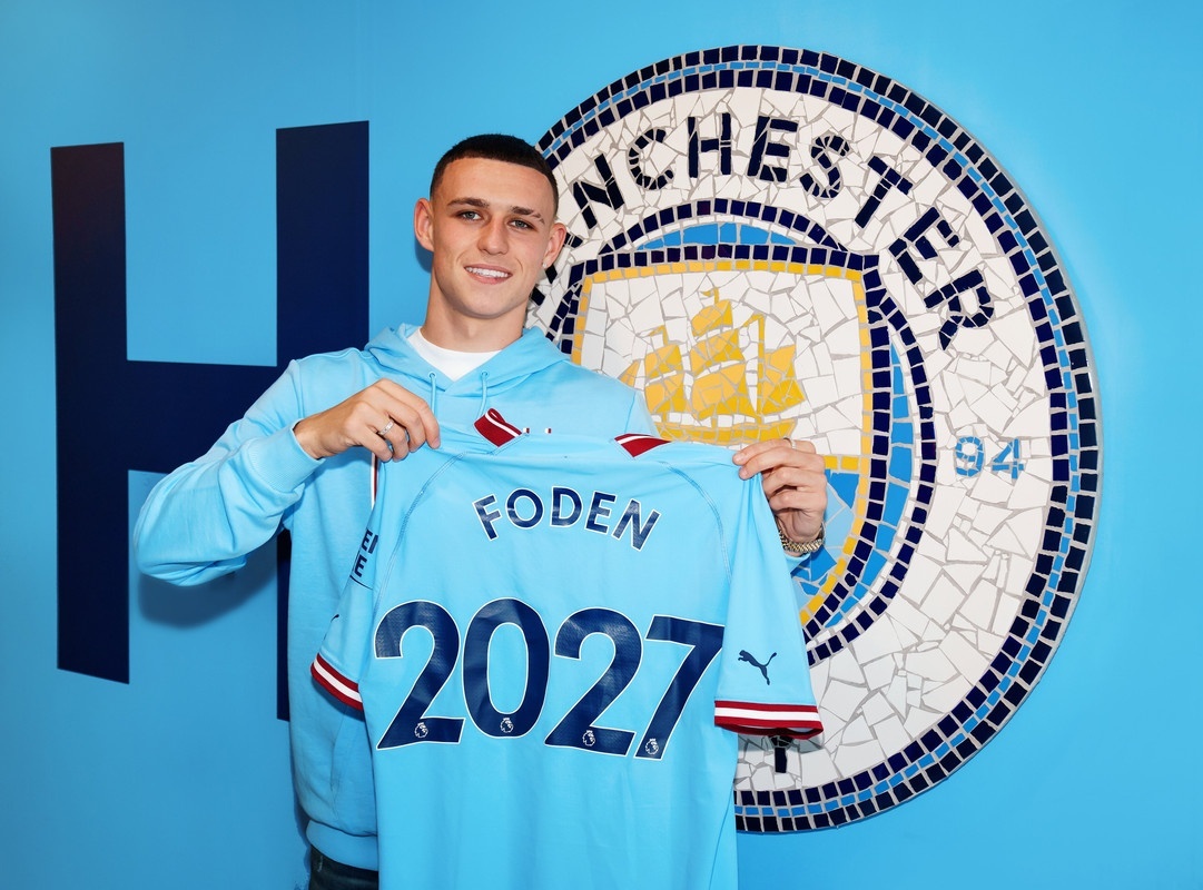 Foden, ligado con el City hasta 2027