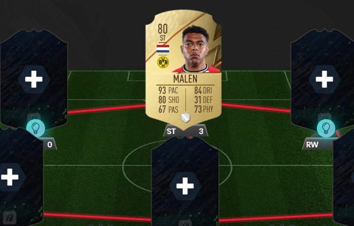 Donyell Malen el nuevo 'chetado' de FIFA 22: así podría ser su carta