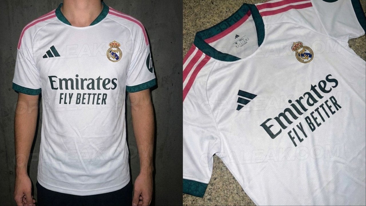 Real Madrid's next home shirt leaked with bold colour accents