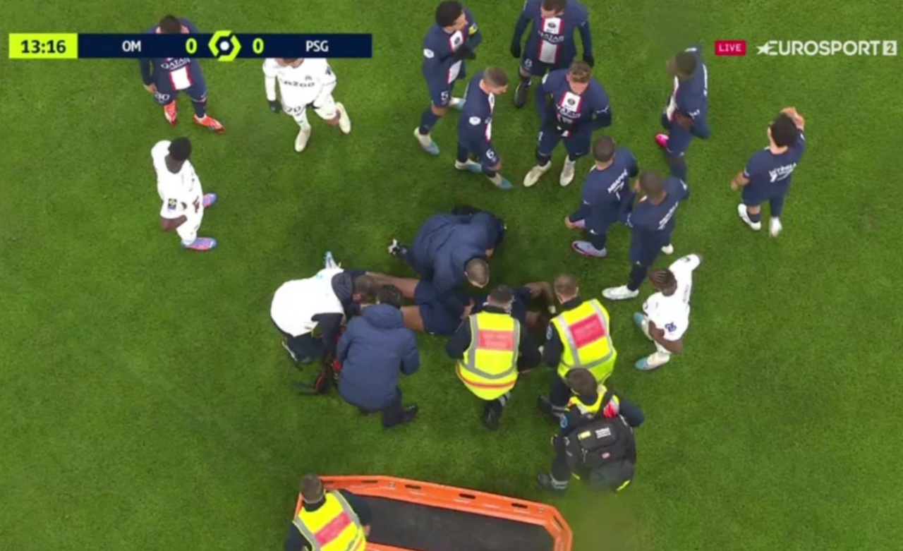 Kimpembe se rompió el tendón de Aquiles y será baja toda la temporada