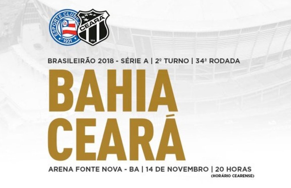 Brasileirão Prováveis Escalações De Bahia E Ceará