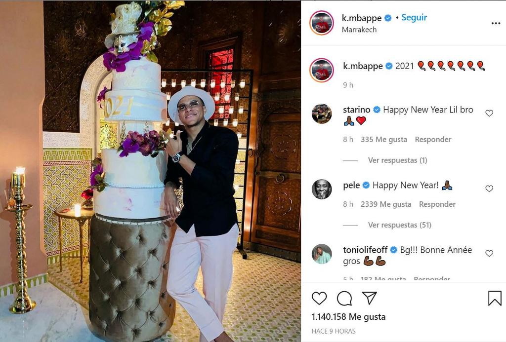 Modric, CR7, Mbappé... así celebraron la Nochevieja los futbolistas