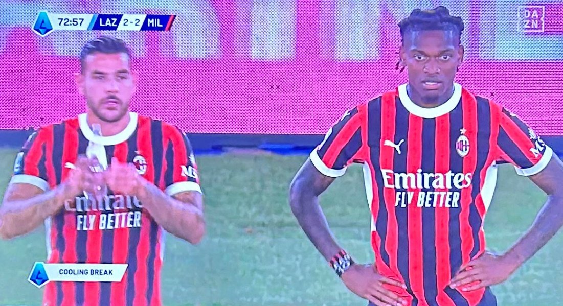 Leao e Theo non partecipano al cooling break con Fonseca!