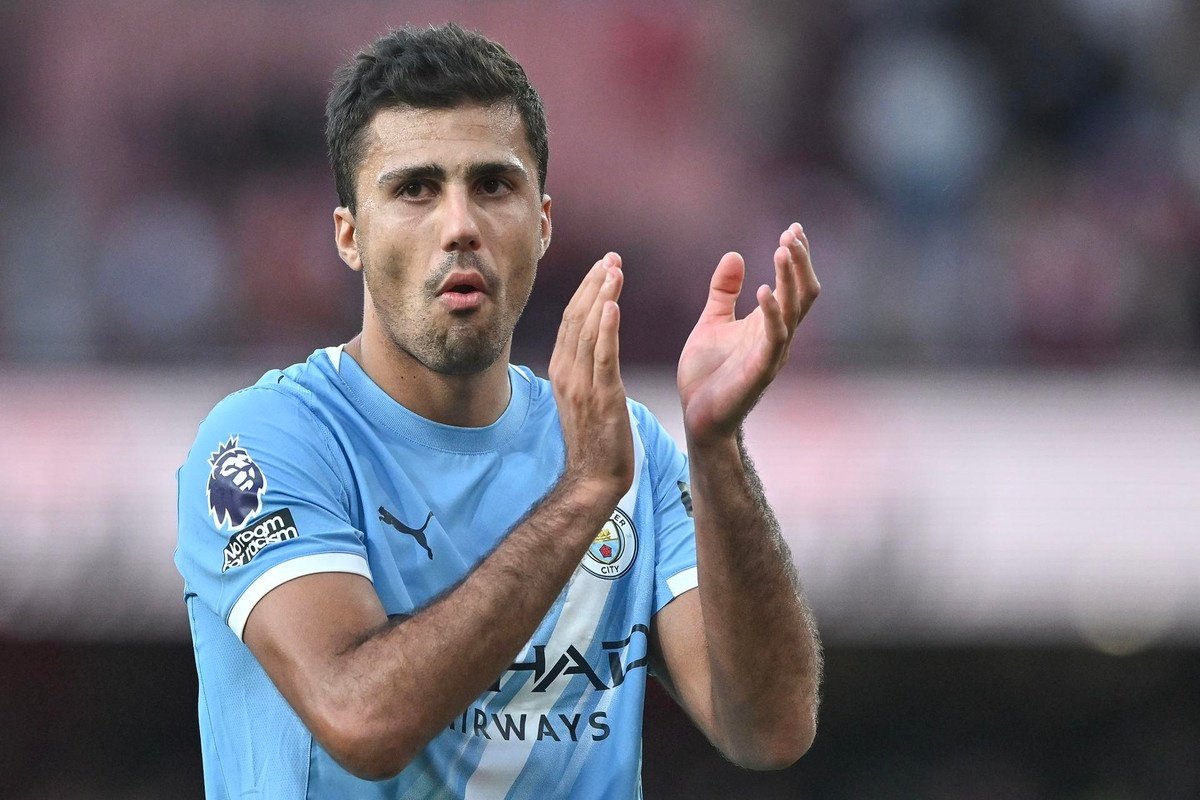 Rodri volta a preocupar: lesão muscular contra o Brentford