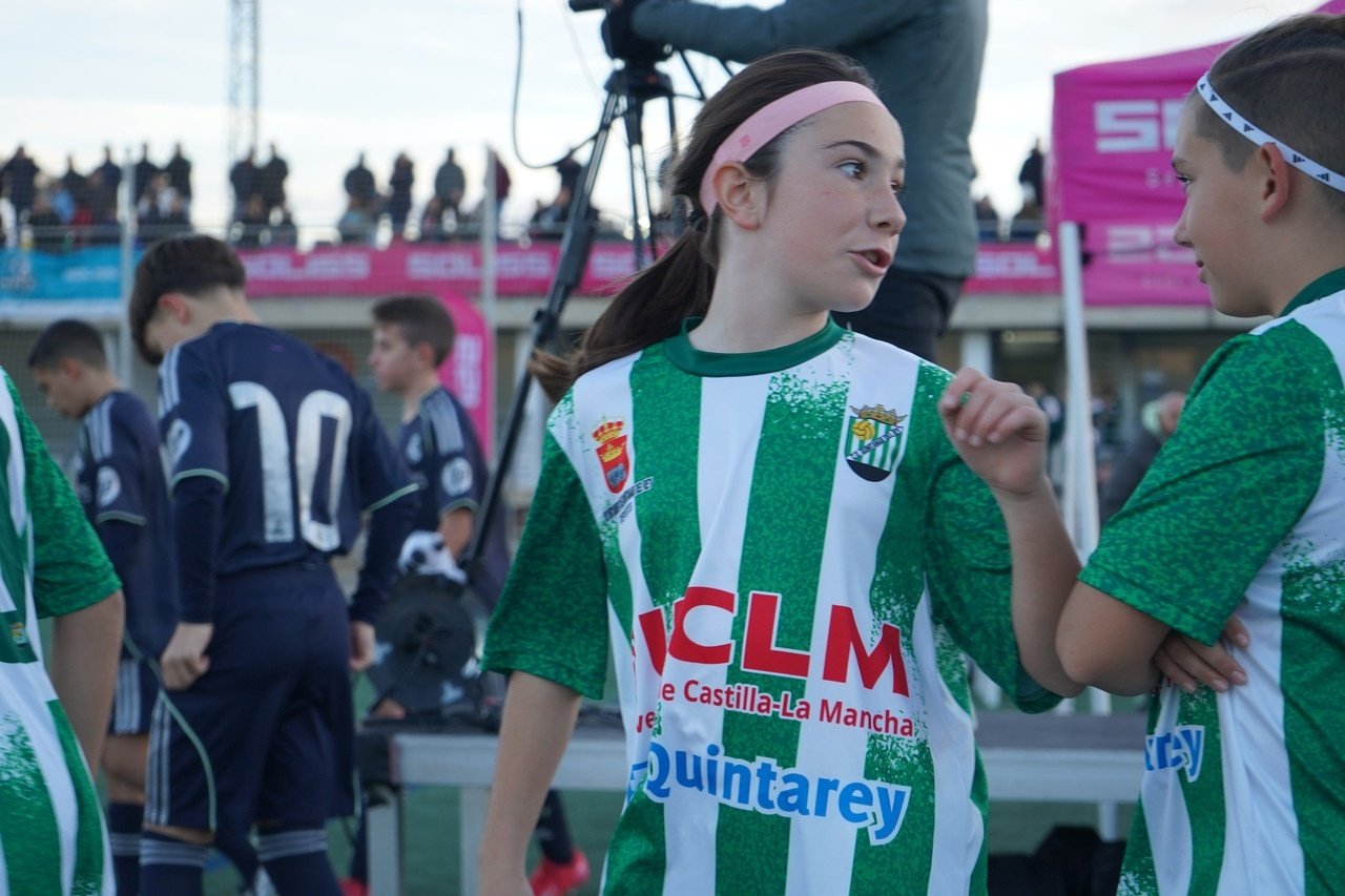 Sara Martínez, la única jugadora de la Iniesta Cup