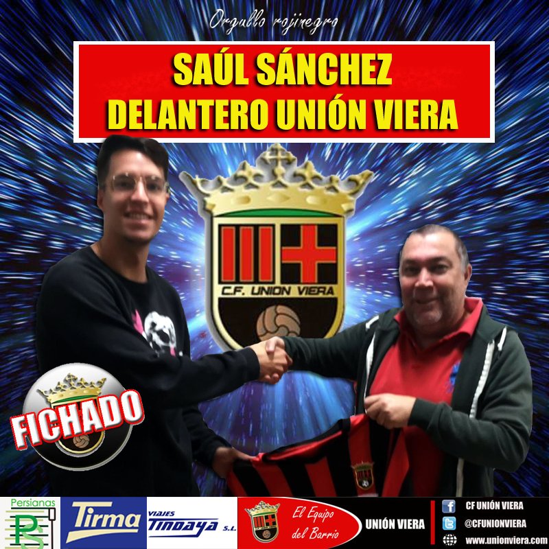 Saúl Sánchez, nuevo jugador del Unión Viera