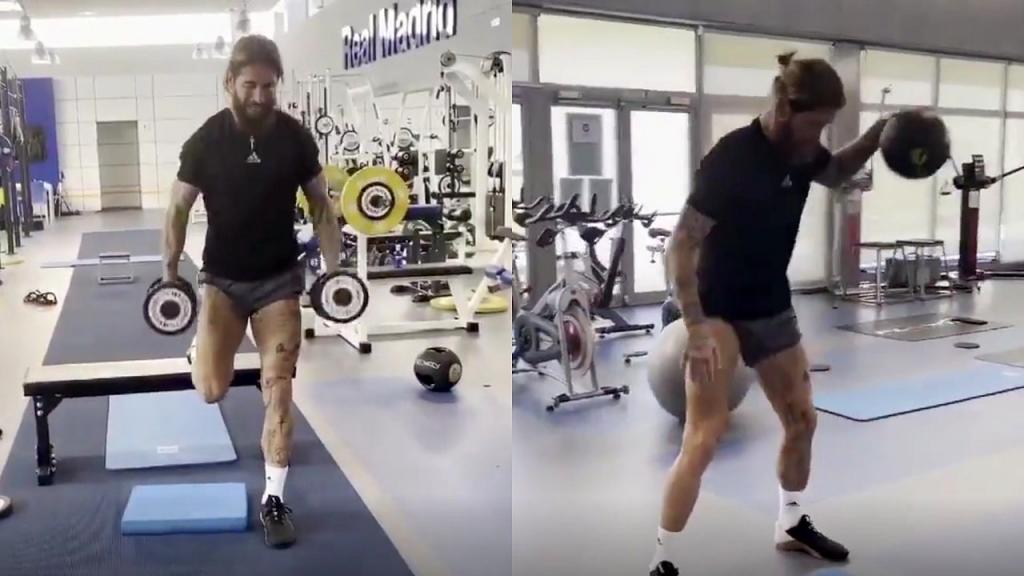Ramos sigue como un toro: nuevo vídeo de su recuperación