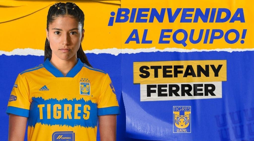 Stefany Ferrer, primera extranjera en la Liga MX Femenina