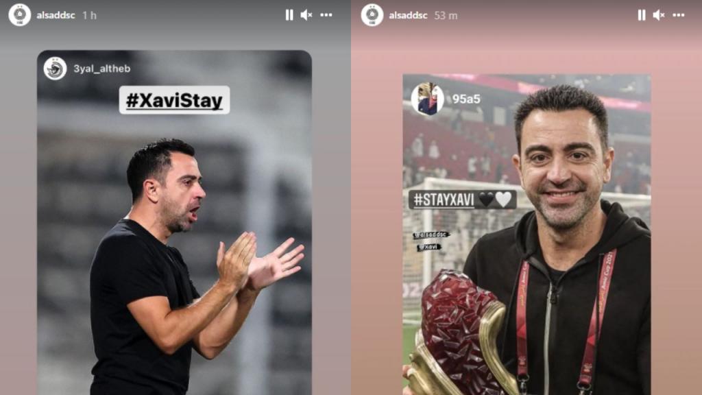 El Al Sadd no se esconde: "Xavi, quédate"