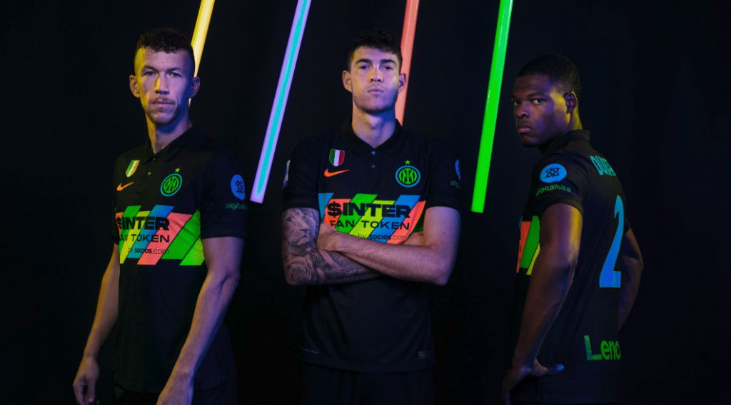 L'Inter dévoile son nouveau troisième maillot