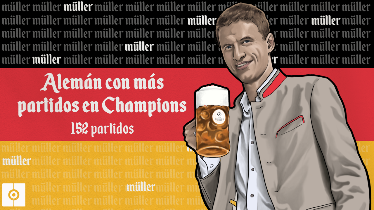 Müller adelanta el 'Oktobertfest': ya es el alemán con más partidos en ...
