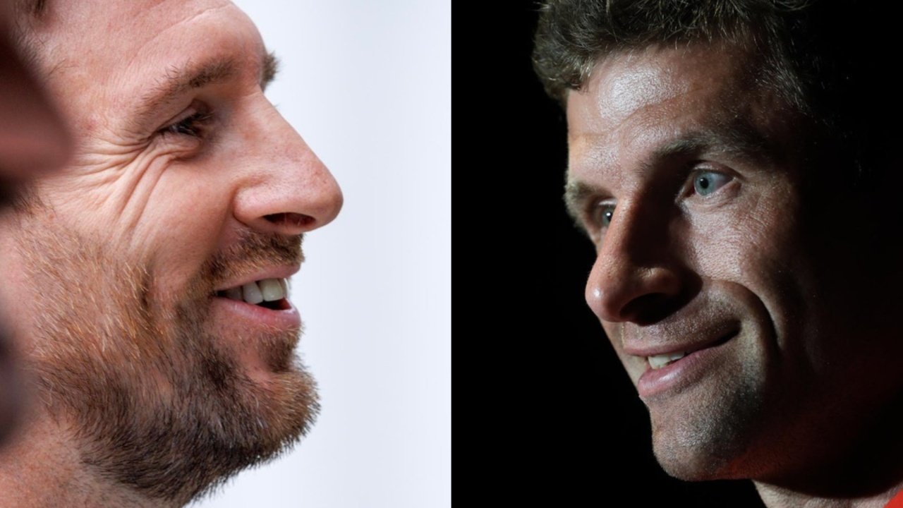 Thomas Müller face à Lionel Messi en finale de la MLS