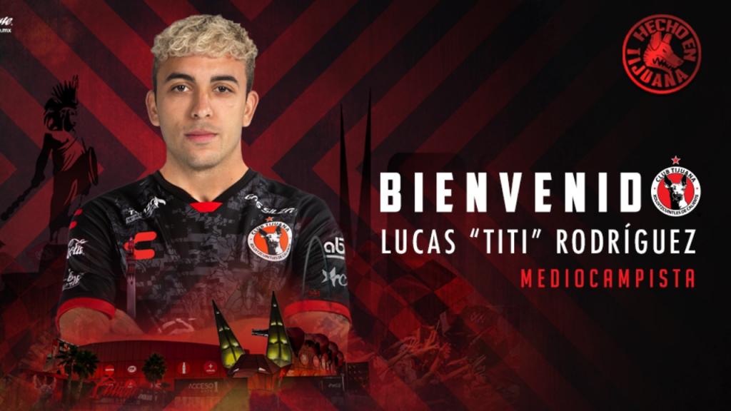 Lucas Rodríguez aterriza en Tijuana