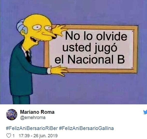 Los mejores 'memes' entre Boca y River por el aniversario de la 'B'