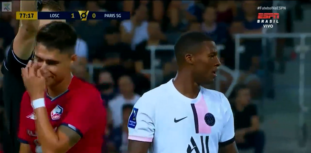 El amargo debut de Wijnaldum con el PSG