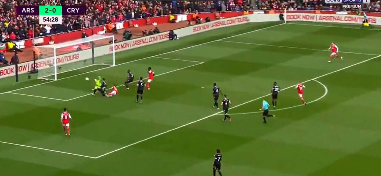 Xhaka makes it three for the Gunners!