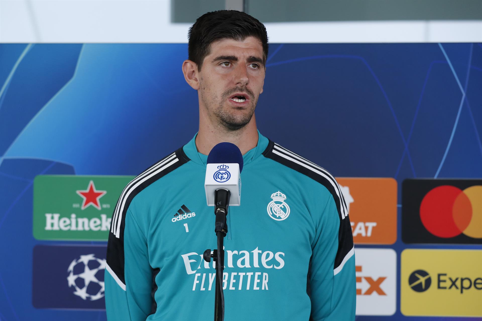 Courtois calentó al Atleti: "Ahora estoy en el lado bueno de la historia"