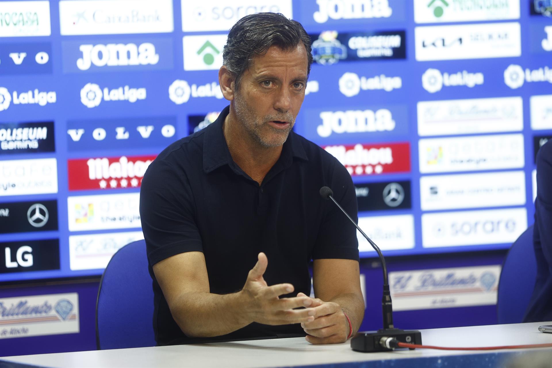 Quique mostró su respeto al Atlético