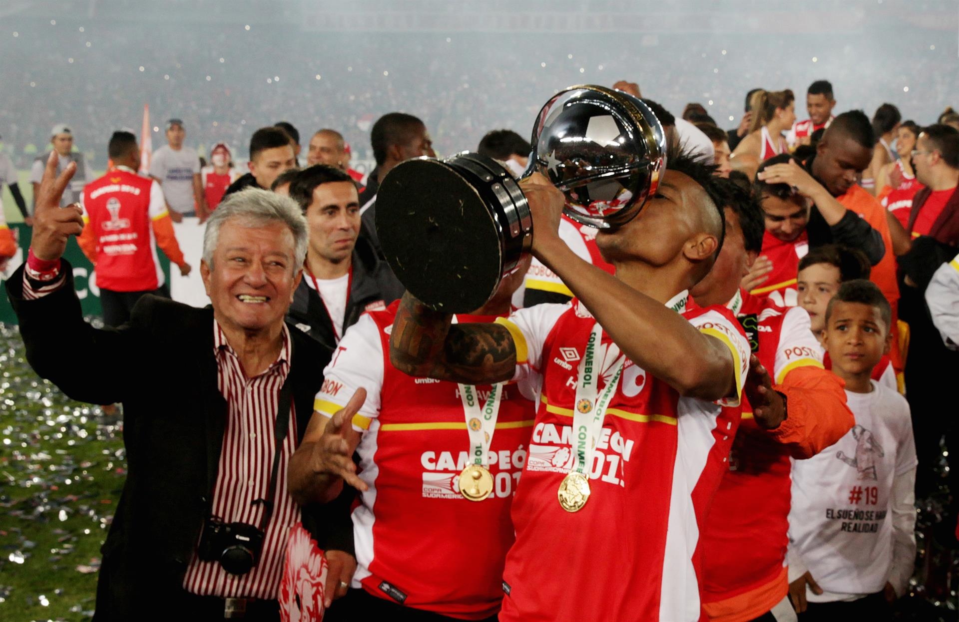 Santa Fe, el único colombiano que hizo historia en la Copa Sudamericana