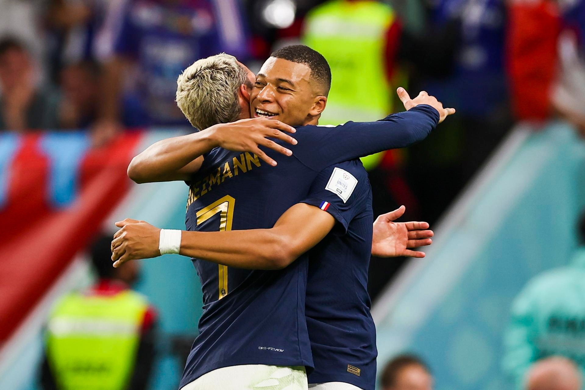 El futuro de Francia, en manos de la pareja Mbappé-Griezmann