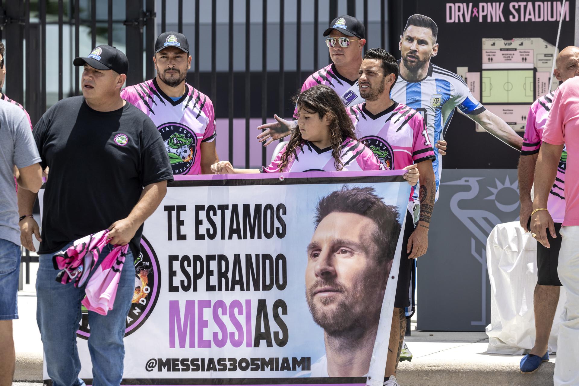 Messi llega a Miami para su aventura americana