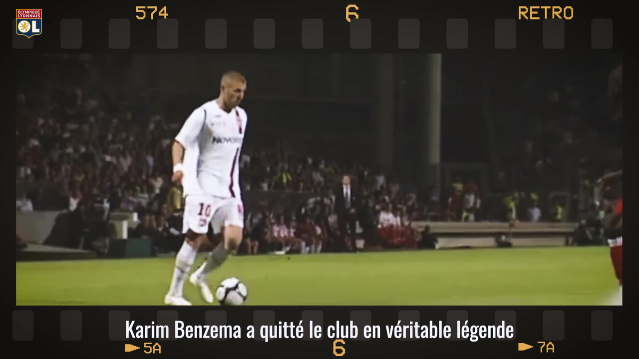 VIdÉO : Le début de carrière de Benzema à Lyon