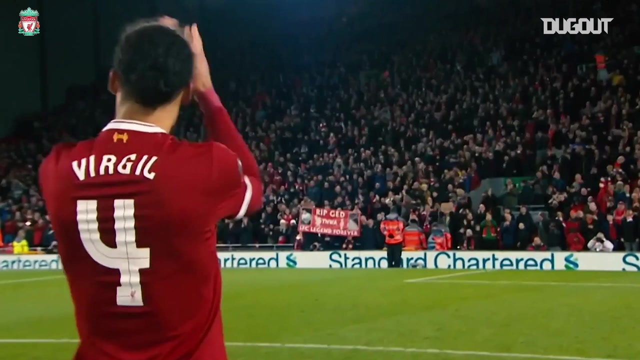 VIDEO: Virgil Van Dijk's dream derby debut vs Everton