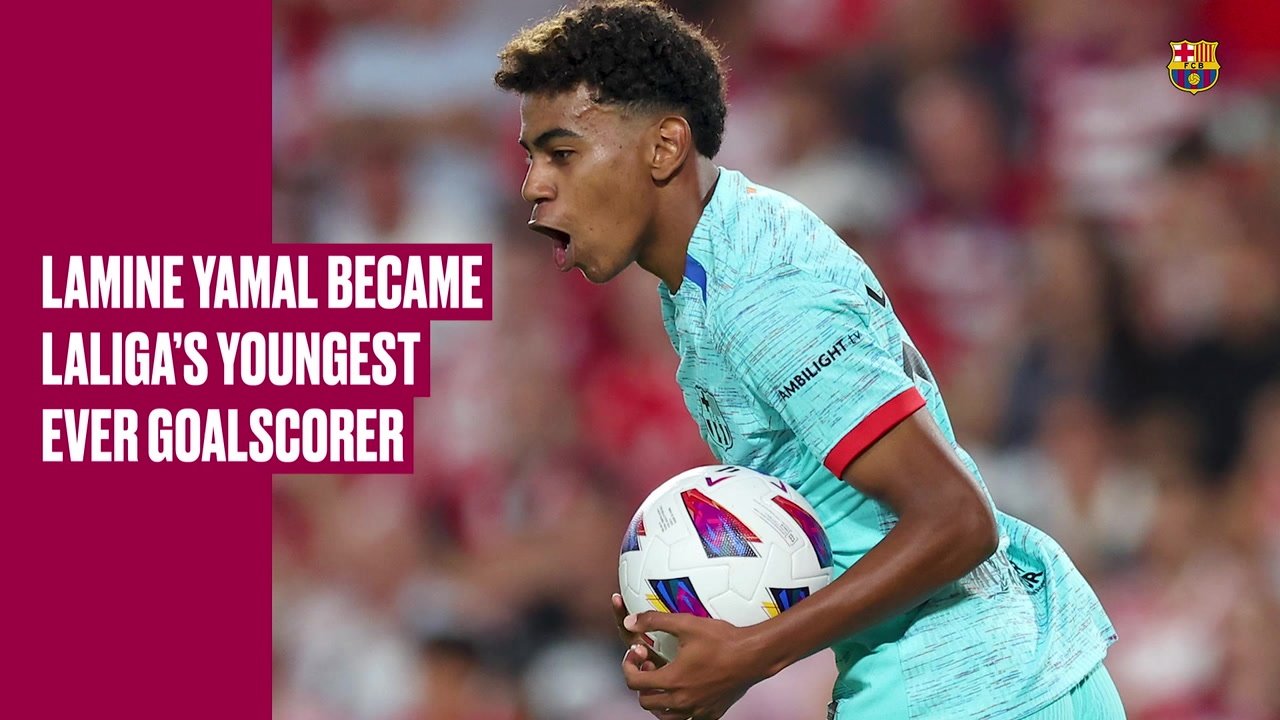 Lamine Yamal: La Liga's youngest goalscorer