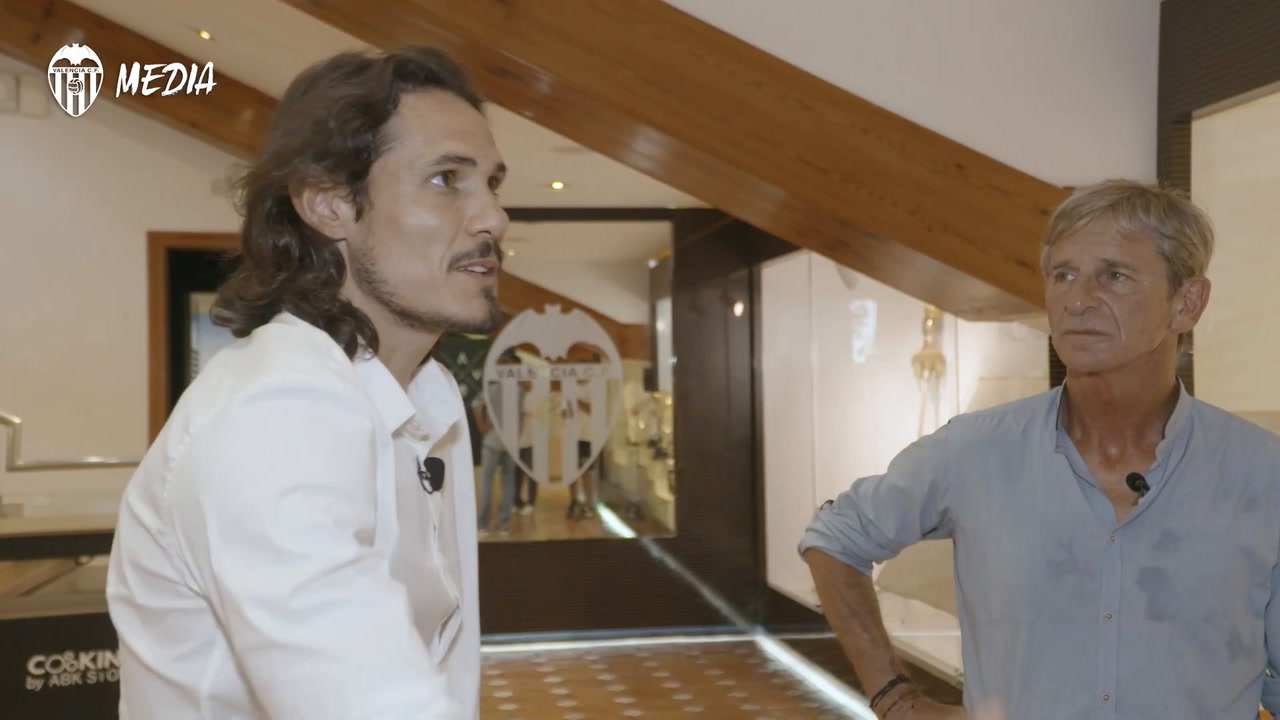 VÍDEO: Bossio y Cavani compartieron vivencias
