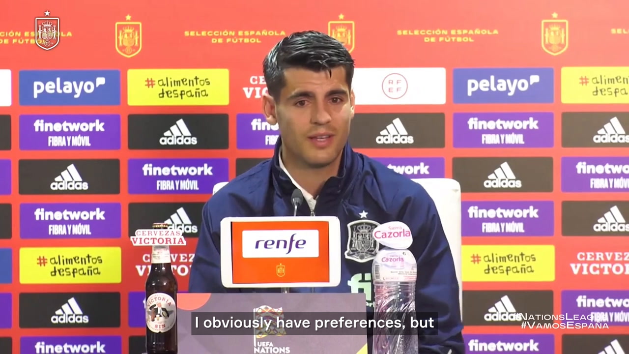 VIDEO: Morata reveals he has options for next term