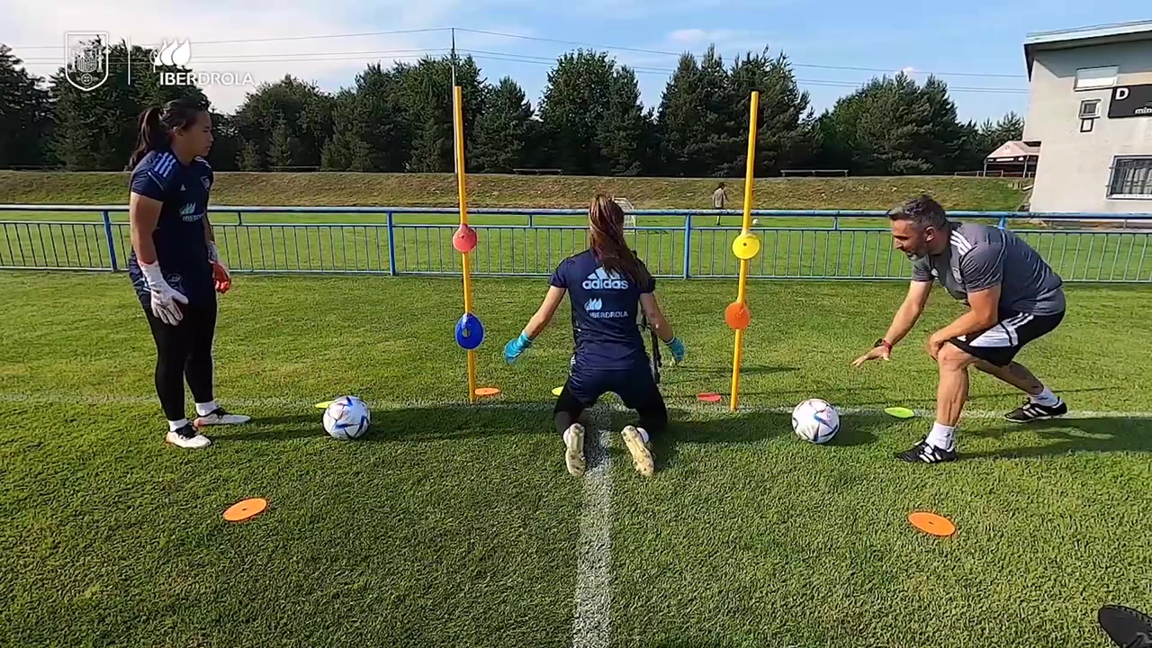 VÍDEO: la formidable preparación de las porteras españolas para el ...