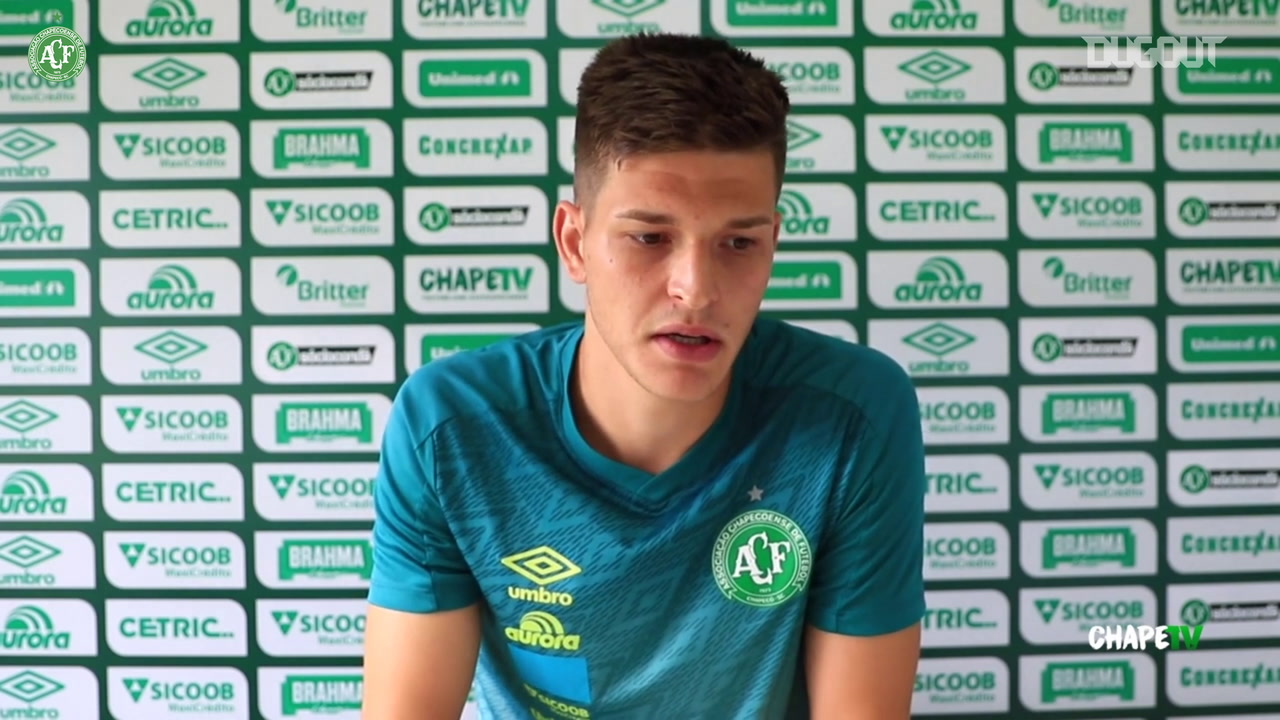 Perotti fala da oportunidade de sequência no time da Chape